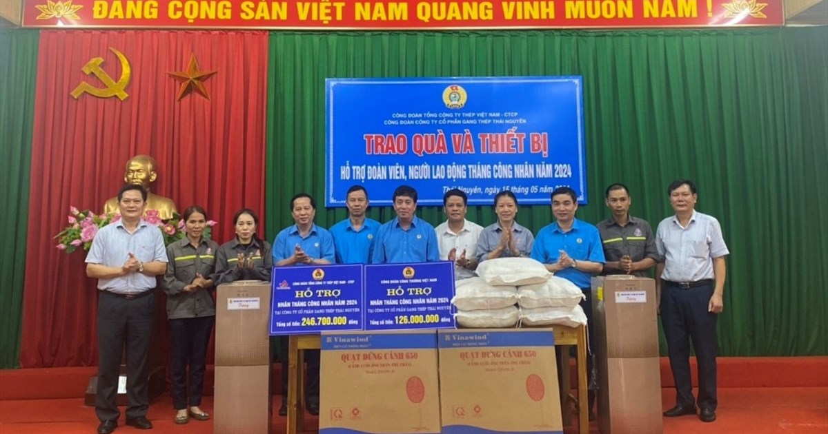 Tổng công ty Thép Việt Nam - CTCP: Cảm ơn người lao động!